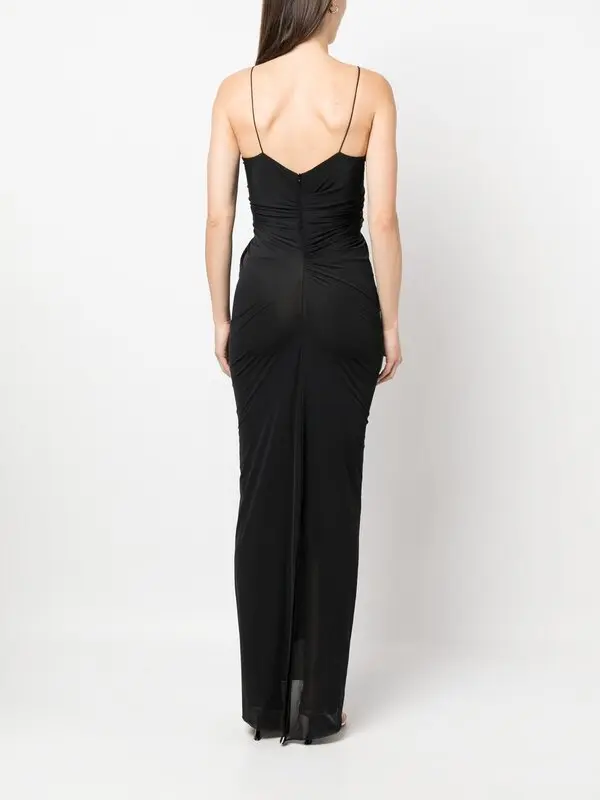 Christopher Esber Moulded Venus Maxi Dress - Black