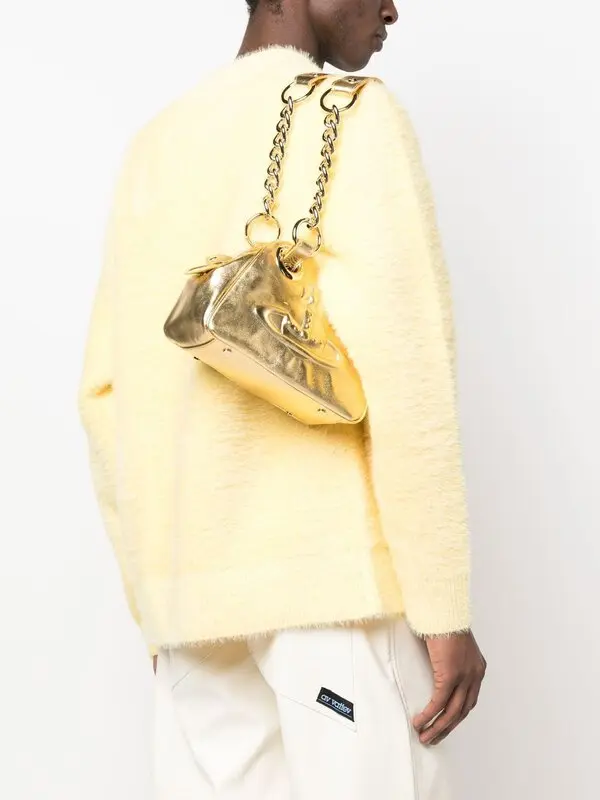 Vivienne Westwood Archive Orb Yasmine Shoulder Bag In Gold - 40