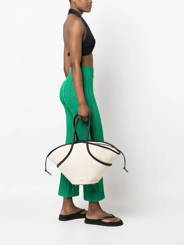 Cult Gaia Nami Cotton Tote Bag