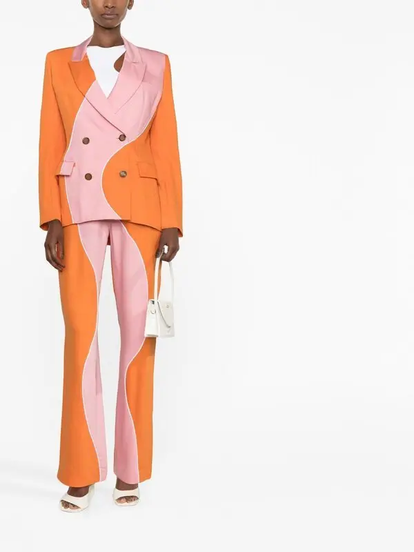 Ahluwalia Madhu Two-tone Blazer