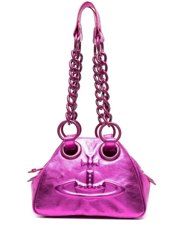 Vivienne Westwood Archive Orb Yasmine Shoulder Bag In Pink - 54