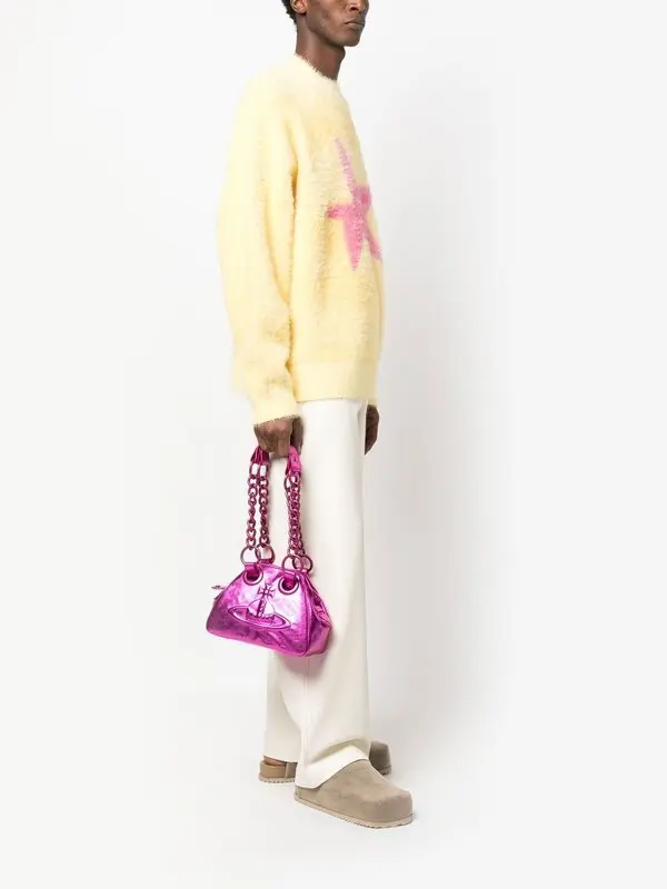 Vivienne Westwood Archive Orb Yasmine Shoulder Bag In Pink - 54