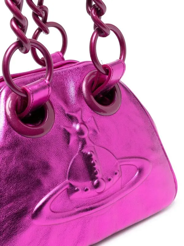 Vivienne Westwood Archive Orb Yasmine Shoulder Bag In Pink - 54