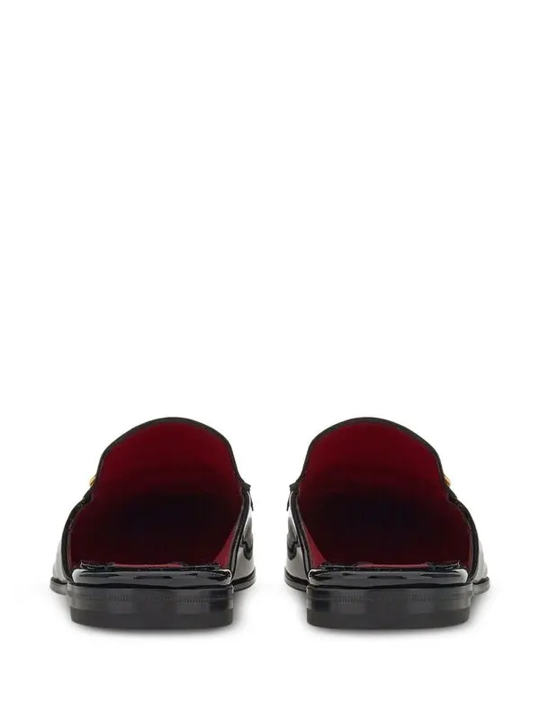 FERRAGAMO Gancini Plaque Mules