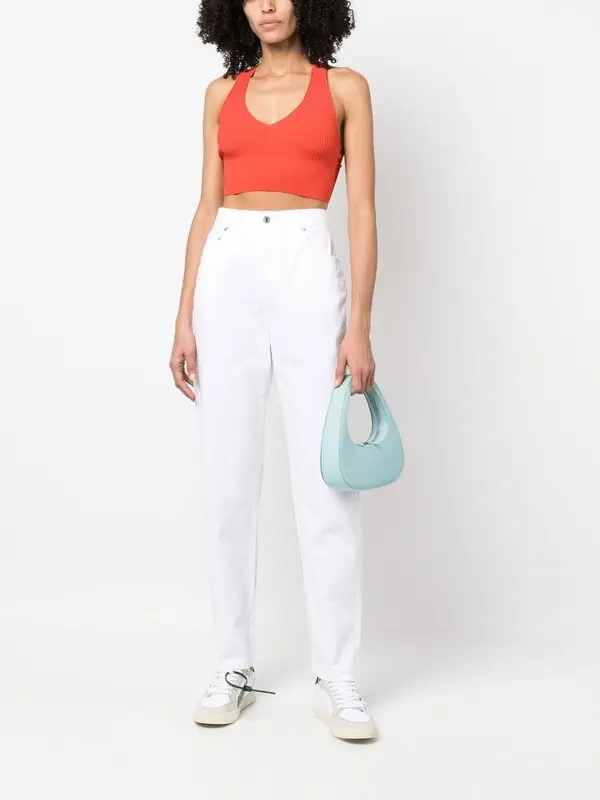 Iceberg High-waisted Straight-leg Jeans