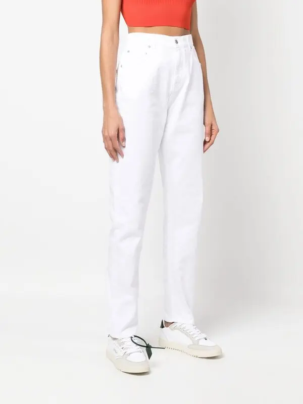 Iceberg High-waisted Straight-leg Jeans
