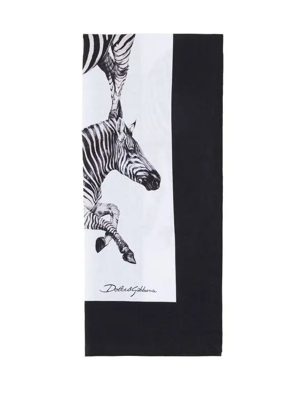 Dolce & Gabbana Animal-print Napkin