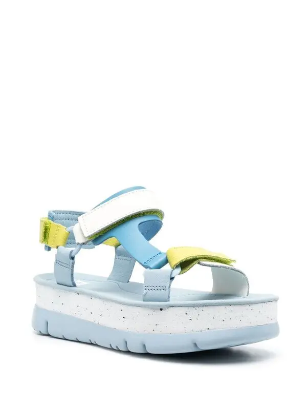 Camper Platform Sandals - Blue