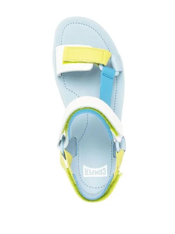 Camper Platform Sandals - Blue