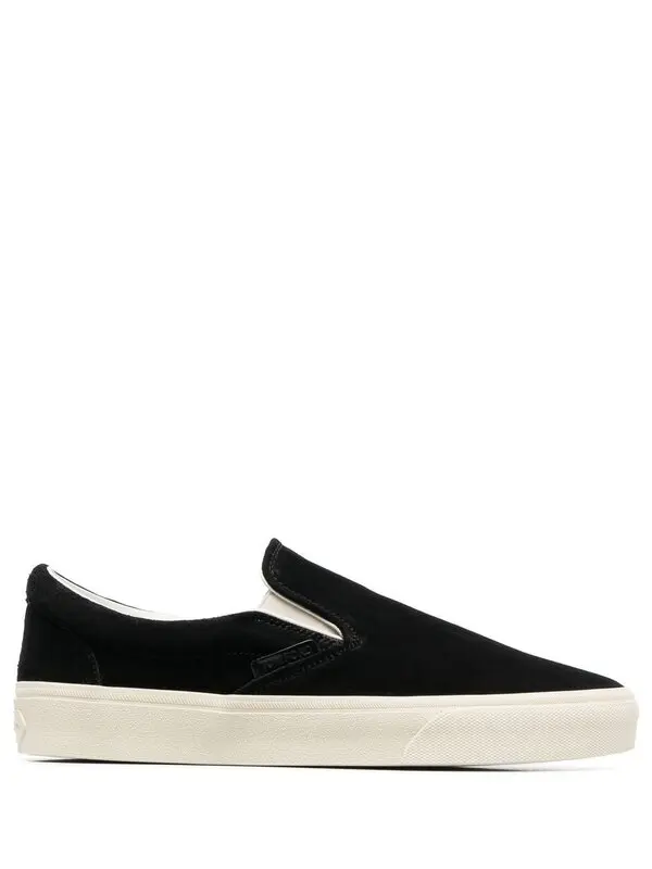 TOM FORD Suede Slip-on Sneakers - Black