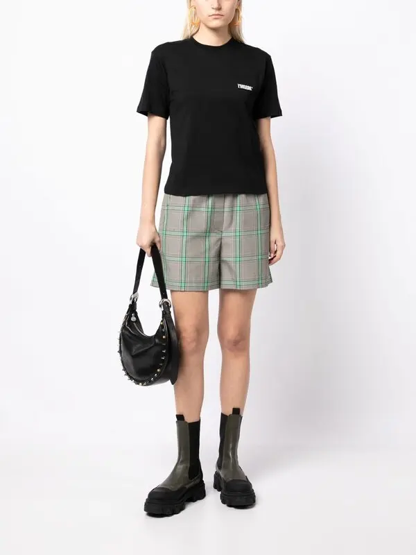 MSGM Logo-patch T-shirt - Black