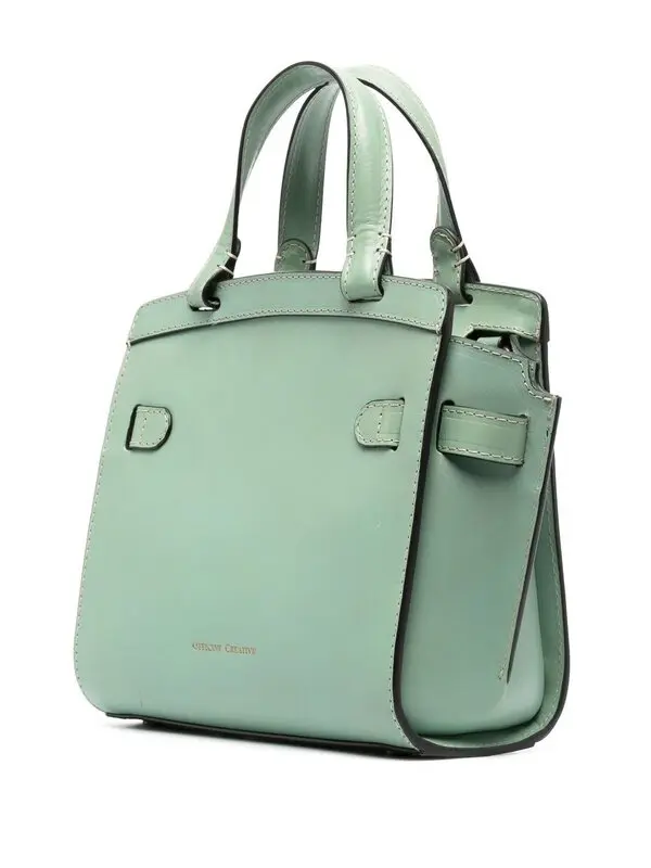 Officine Creative Saddle 009 Leather Tote Bag