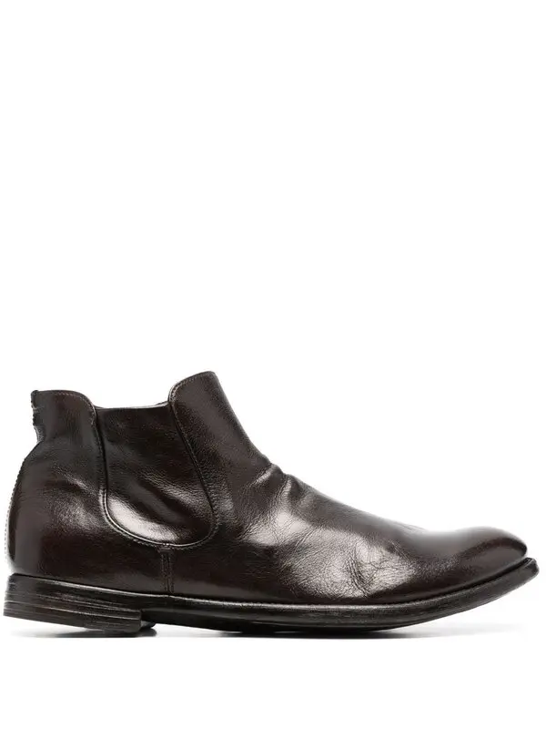 Officine Creative Arc Leather Ankle Boots