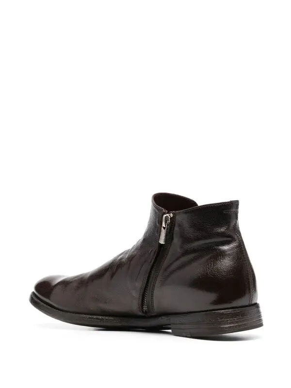 Officine Creative Arc Leather Ankle Boots