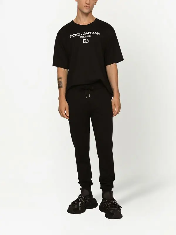 Dolce & Gabbana Logo-embroidered Track Pants
