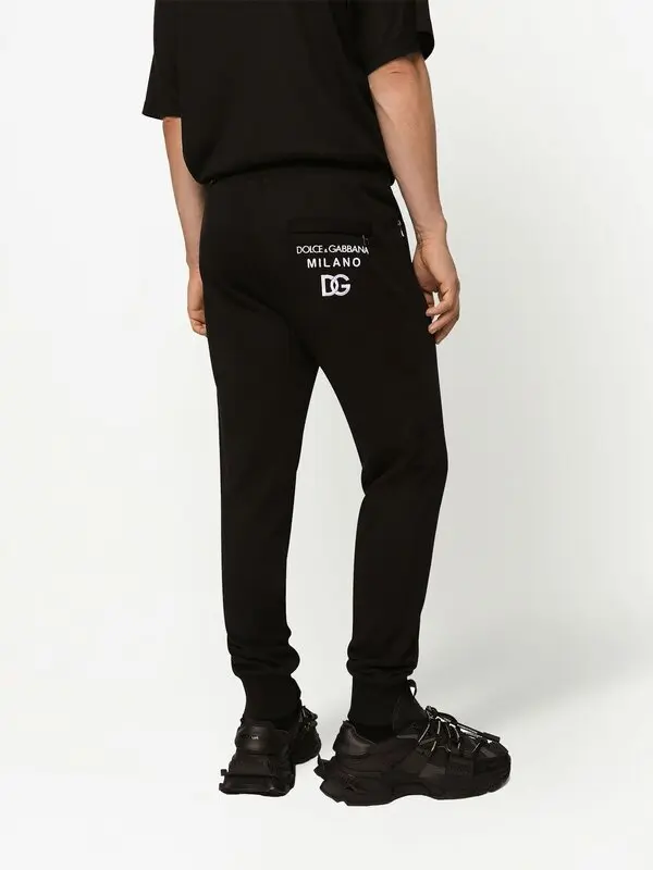 Dolce & Gabbana Logo-embroidered Track Pants