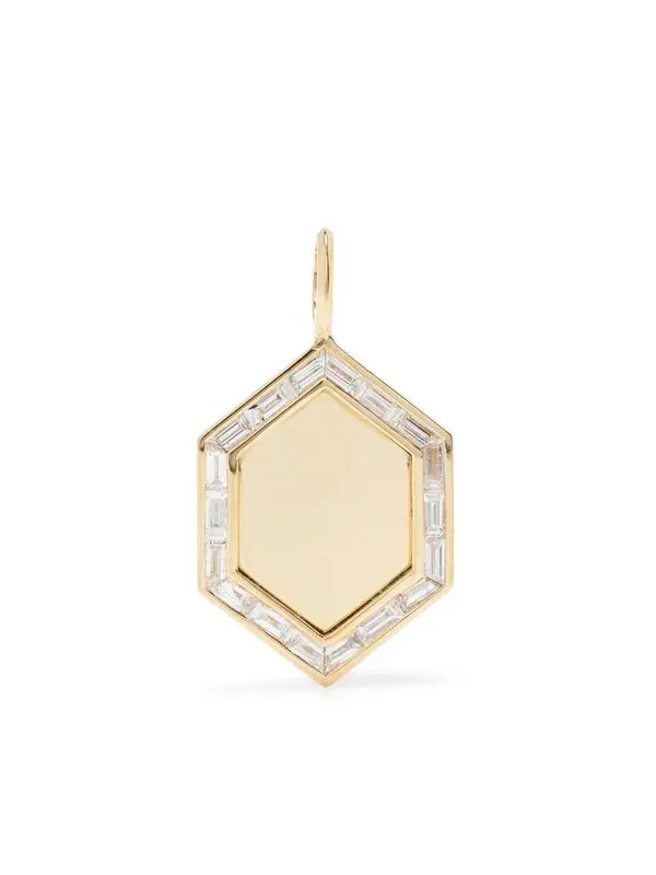 Lizzie Mandler 18kt Yellow Diamond Charm - Gold