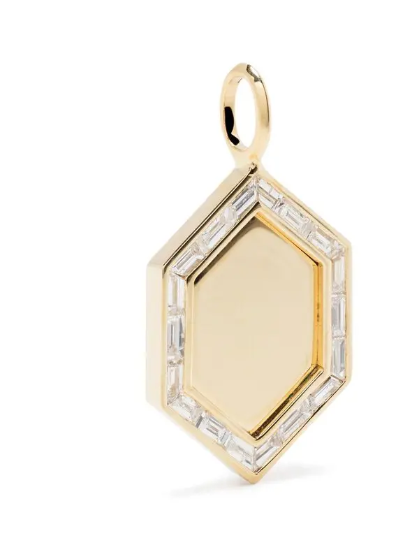 Lizzie Mandler 18kt Yellow Diamond Charm