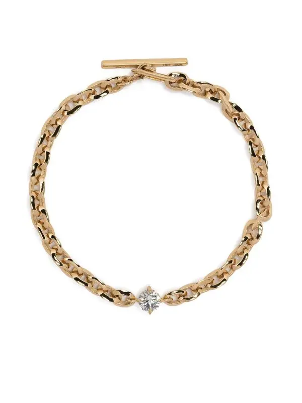 Lizzie Mandler 18kt Yellow Diamond Bracelet - Gold