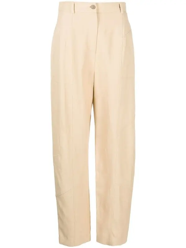 Alberta Ferretti High-waisted Tailored Trousers
