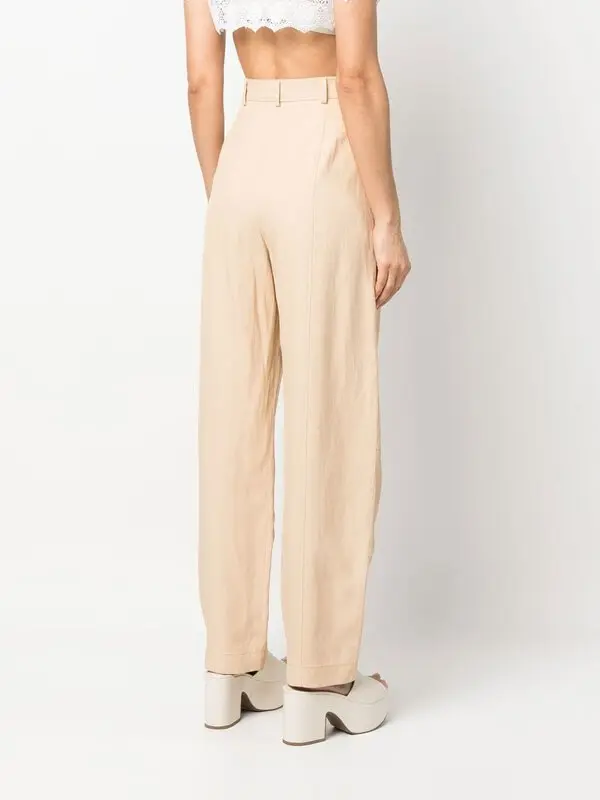 Alberta Ferretti High-waisted Tailored Trousers