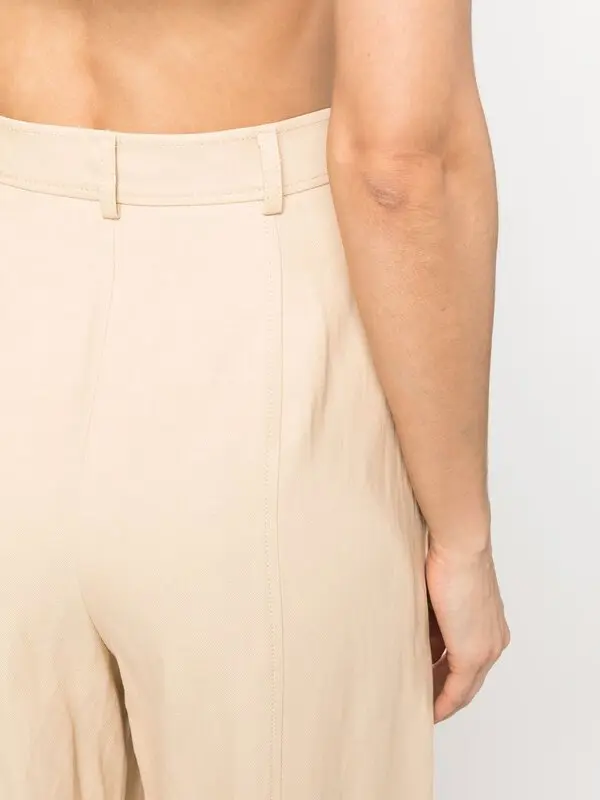 Alberta Ferretti High-waisted Tailored Trousers
