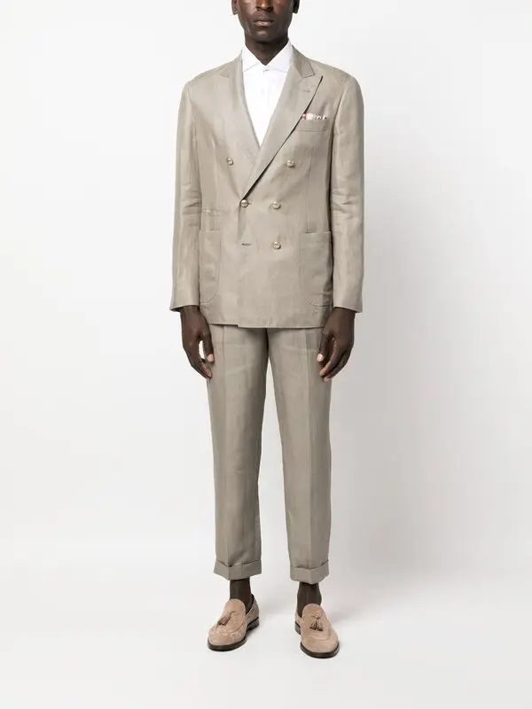 Brunello Cucinelli Double-breasted Tailored Blazer