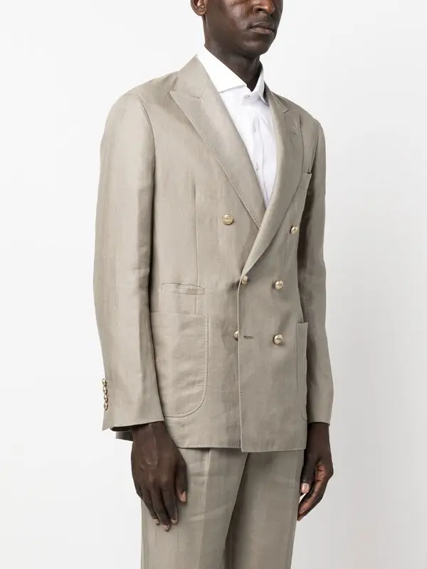 Brunello Cucinelli Double-breasted Tailored Blazer