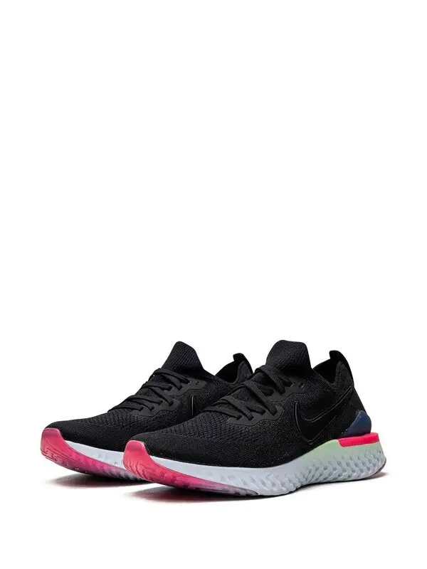 Nike Epic React Flyknit 2 Sneakers - Black