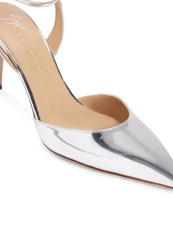 GIUSEPPE ZANOTTI Shayoran Pointed-toe Pumps - Silver