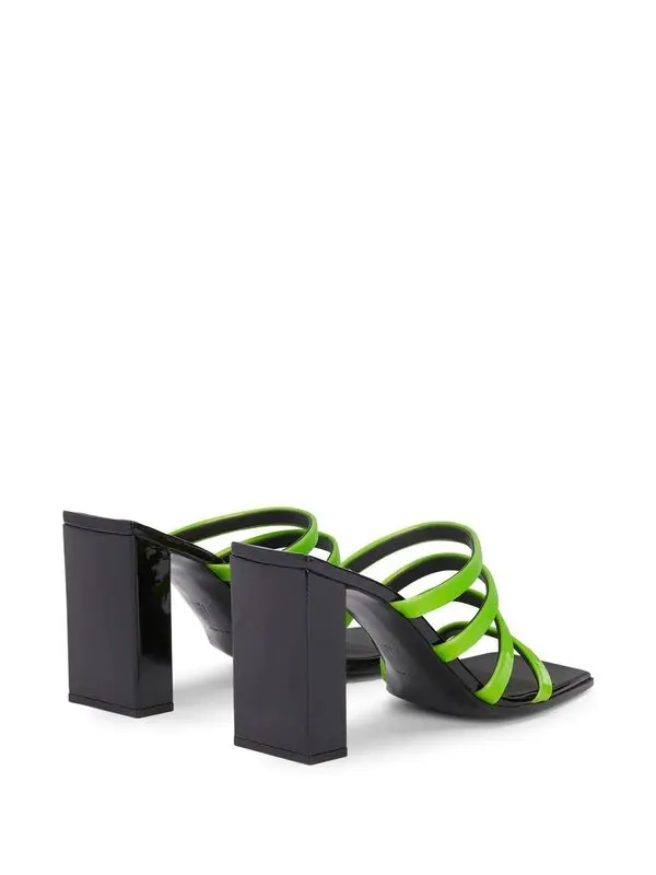 GIUSEPPE ZANOTTI 85mm Block-heel Strappy Sandals
