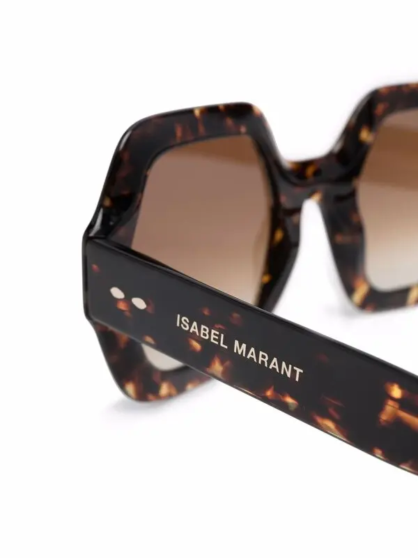 Isabel Marant Hexagonal Sunglasses