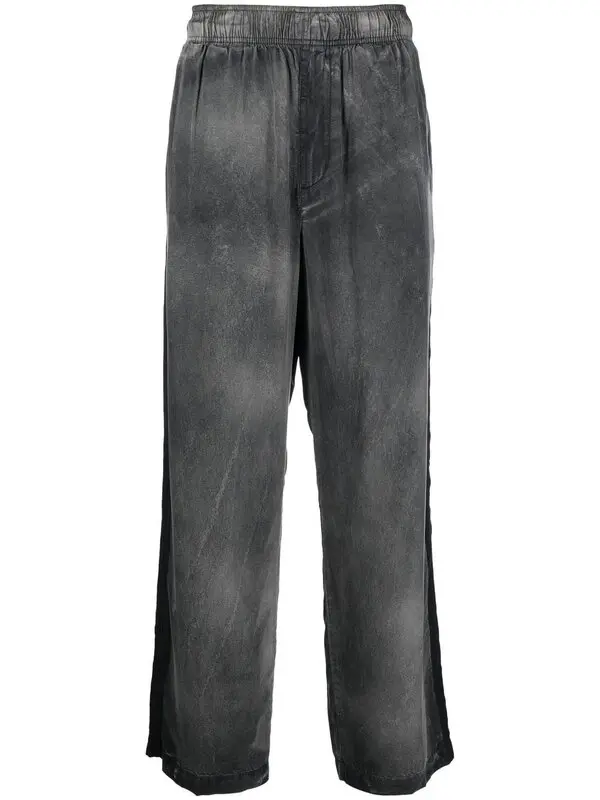 DIESEL® Embroidered-logo Regular Trousers