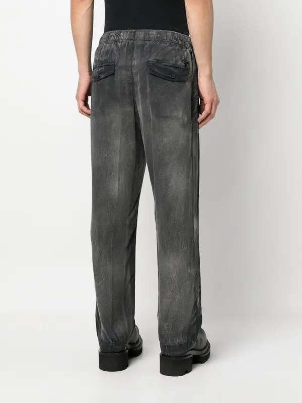DIESEL® Embroidered-logo Regular Trousers