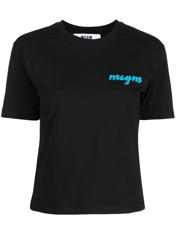 MSGM Logo-print Short-sleeve T-shirt