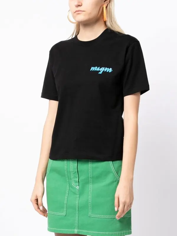 MSGM Logo-print Short-sleeve T-shirt