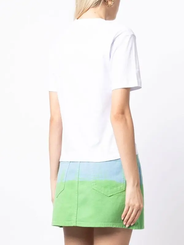 MSGM Logo-patch T-shirt - White