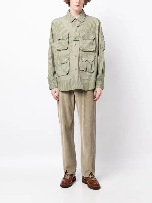 Engineered Garments Explorer Shirt Jacket - Green