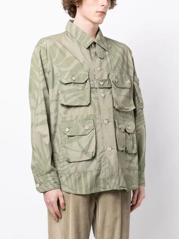 Engineered Garments Explorer Shirt Jacket - Green