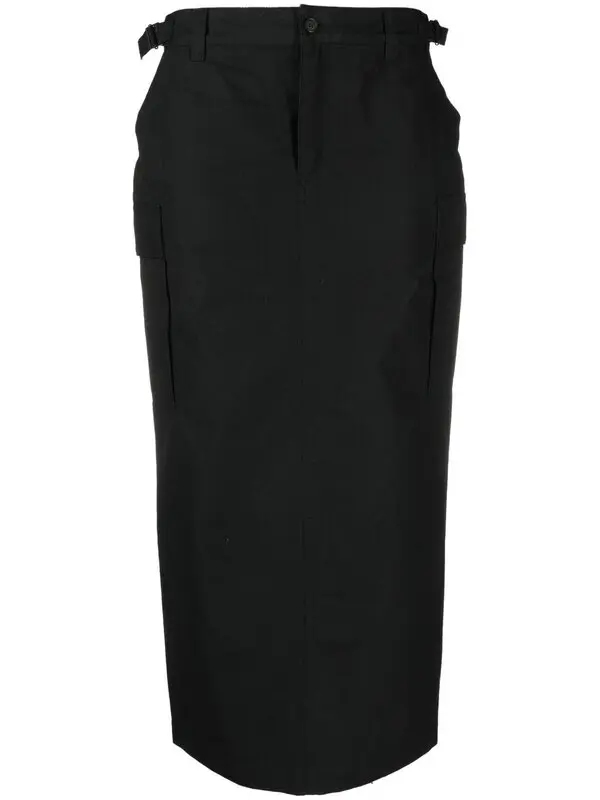 Wardrobe.NYC Striped Midi Skirt