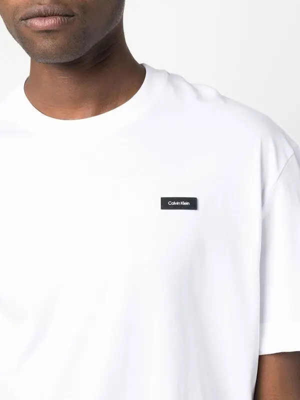 Calvin Klein Logo-patch Cotton T-shirt