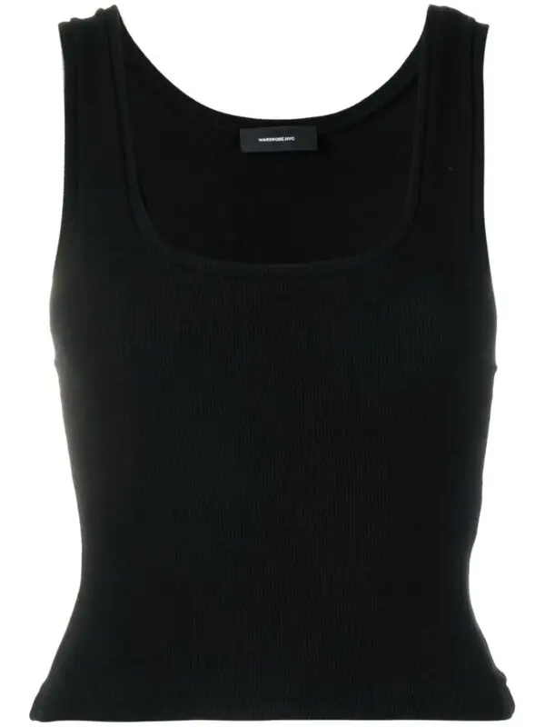 Wardrobe.NYC Sleeveless Top - Black