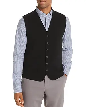 Bloomingdale'S Merino Wool Vest - Black