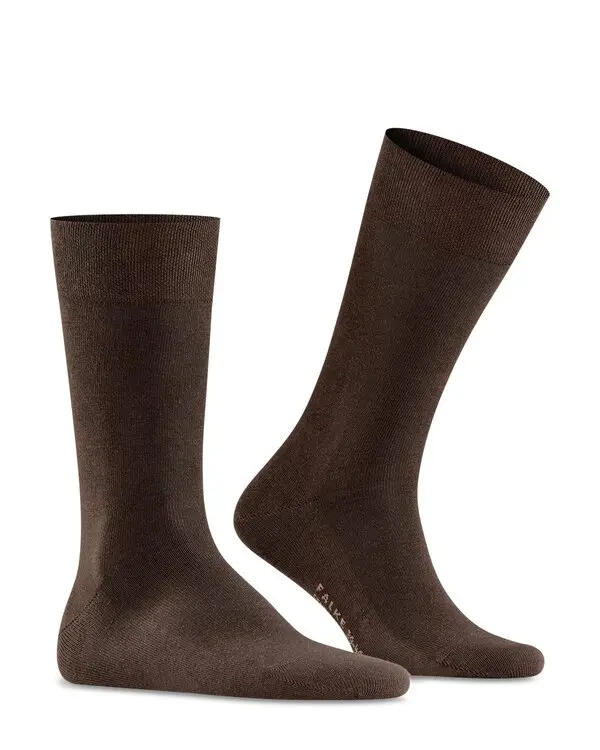 Falke Sensitive London Cotton-blend Socks - Brown