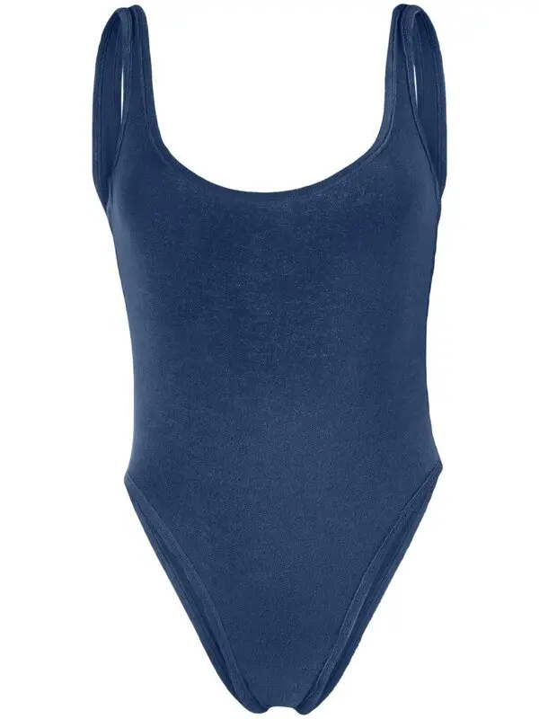 Zimmermann High Tide Scoop-neck Bodysuit