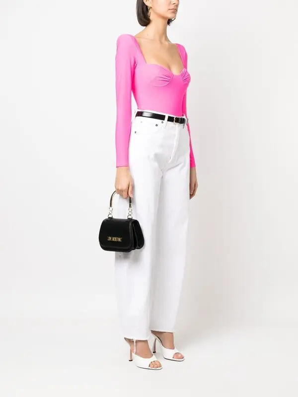 Moschino Logo-plaque Top Handle Bag