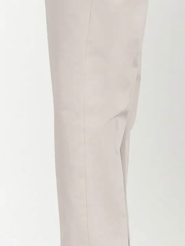 FERRAGAMO Cotton Chino Trousers - Neutrals