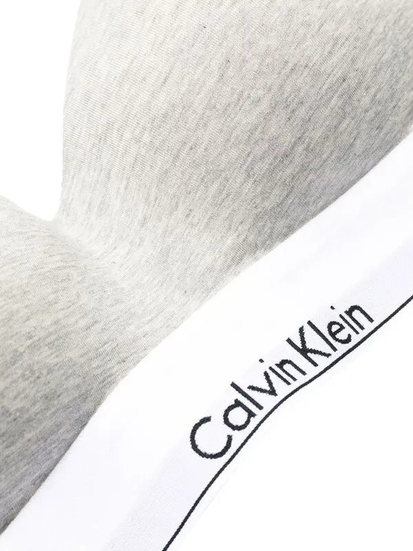 Calvin Klein Logo-trim T-shirt Bra