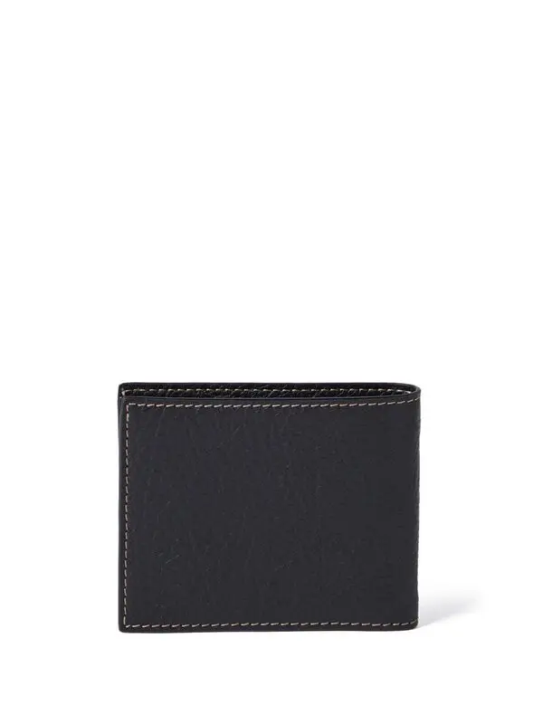 Brunello Cucinelli Bi-fold Leather Wallet