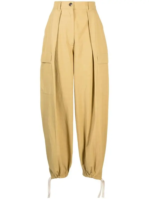 Colville High-waisted Cargo Trousers